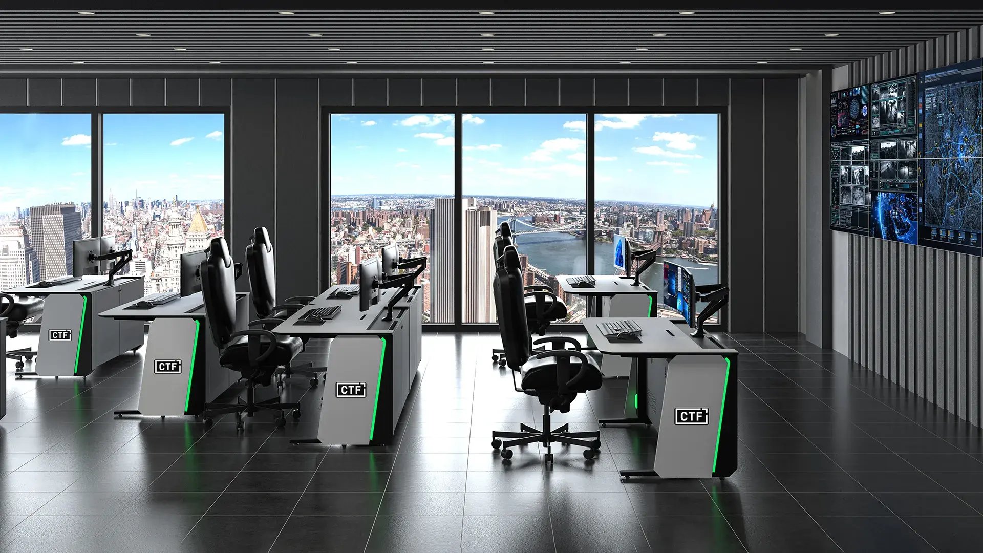 Security Control Room Solutions | CTF Consoles
